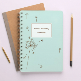 Personalised Address & Birthday Books